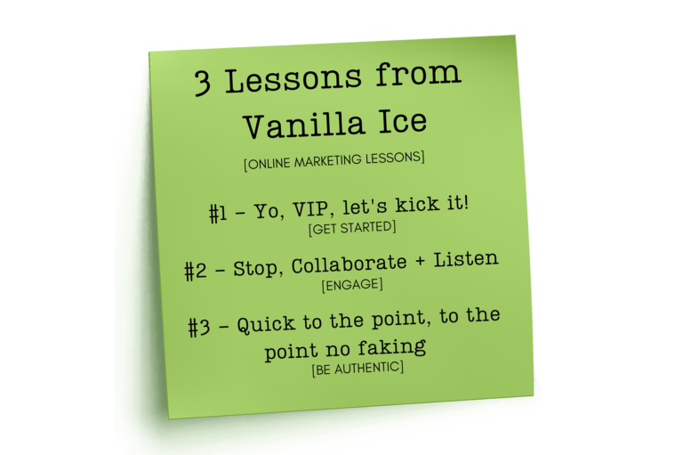 Online Marketing Lessons from Vanilla Ice | 3 Tips from Ice Ice Baby Online Marketing Lessons from Vanilla Ice | 3 Tips from Ice Ice Baby
